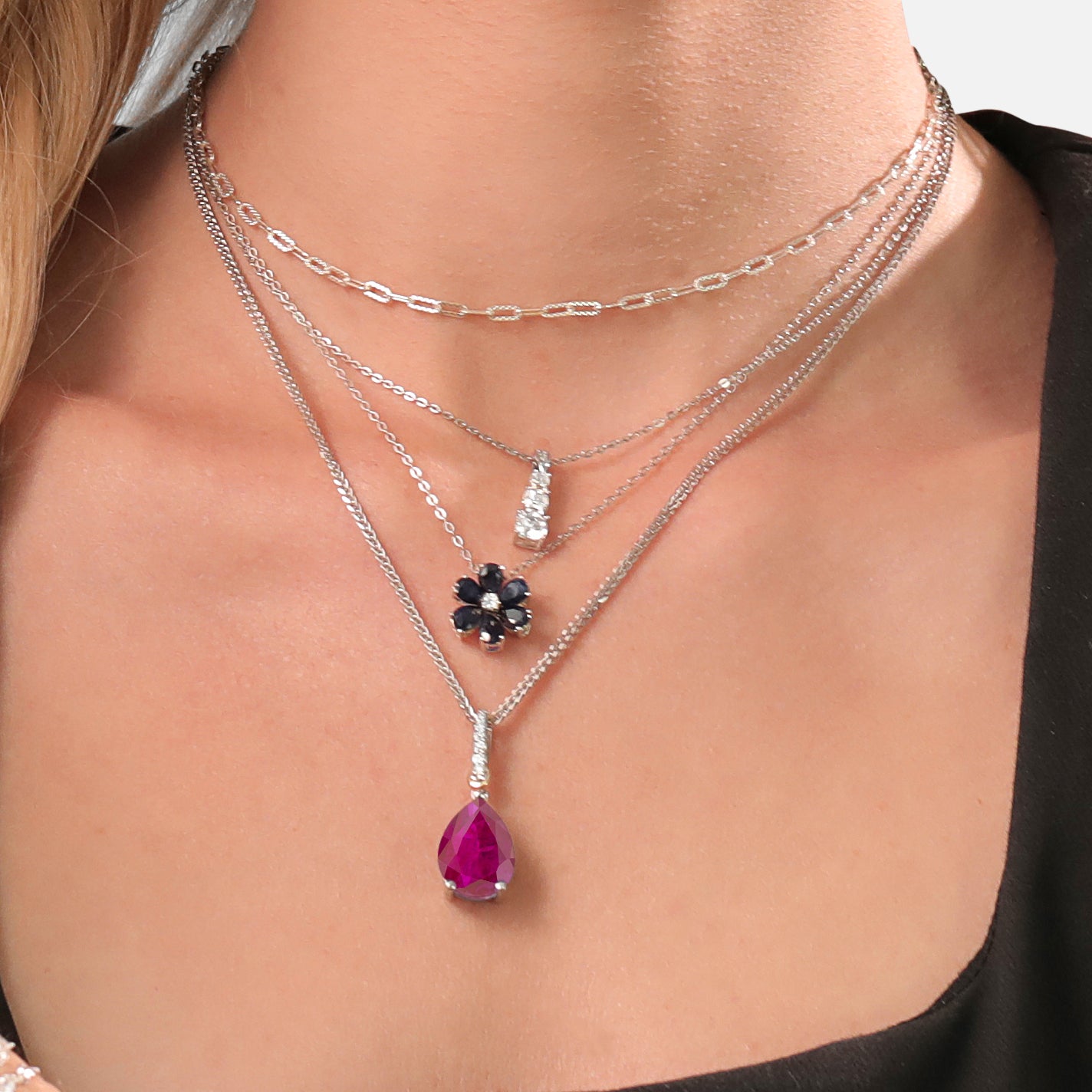 Best Seller Necklaces in Gold, Silver and Platinum | Gem Stone King