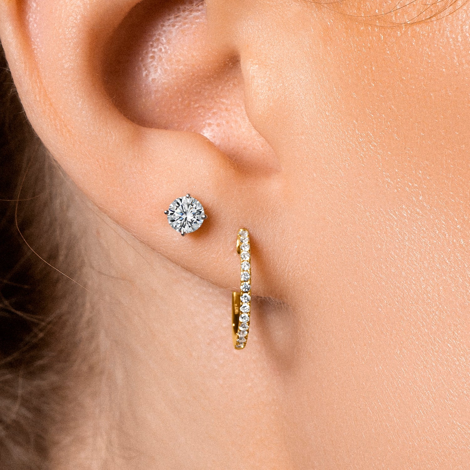 Lab Grown Diamond Earrings | Fine Jewelry | Gem Stone King